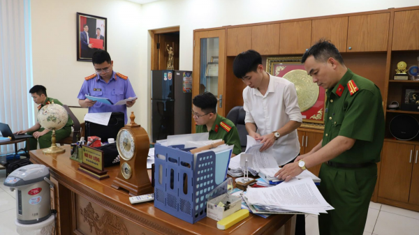 Khởi tố, bắt giam 3 lãnh đạo Công ty Cổ phần Quản lý công trình đô thị Bắc Giang